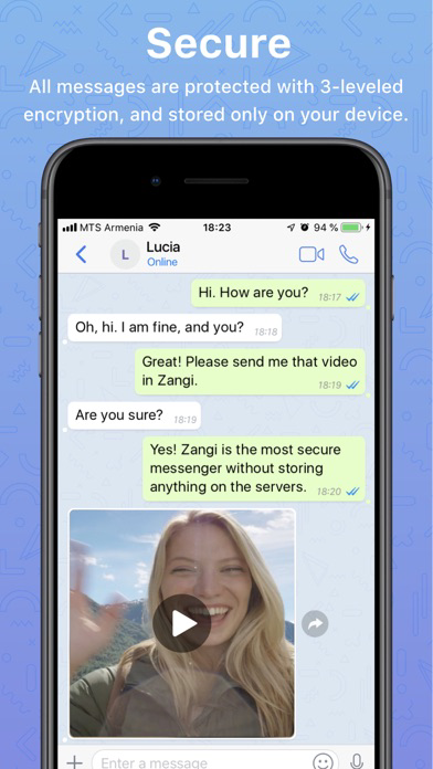 Zangi Private Messenger for iOS (iPhone/iPad/iPod touch) - Free Download at AppPure
