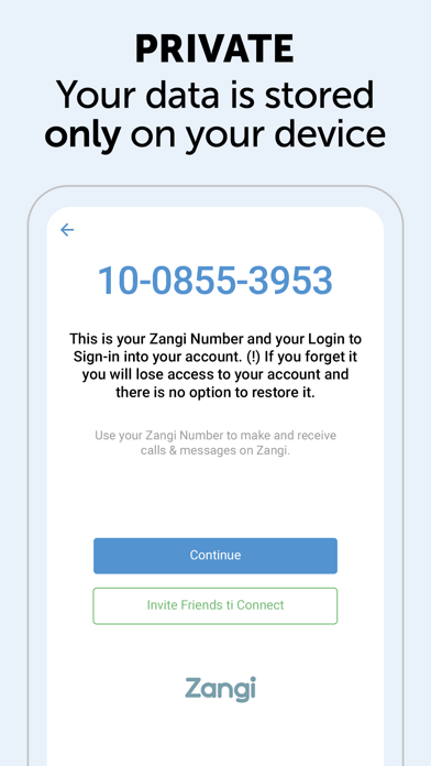 Zangi Private Messenger for iOS (iPhone/iPad) - Free Download at AppPure