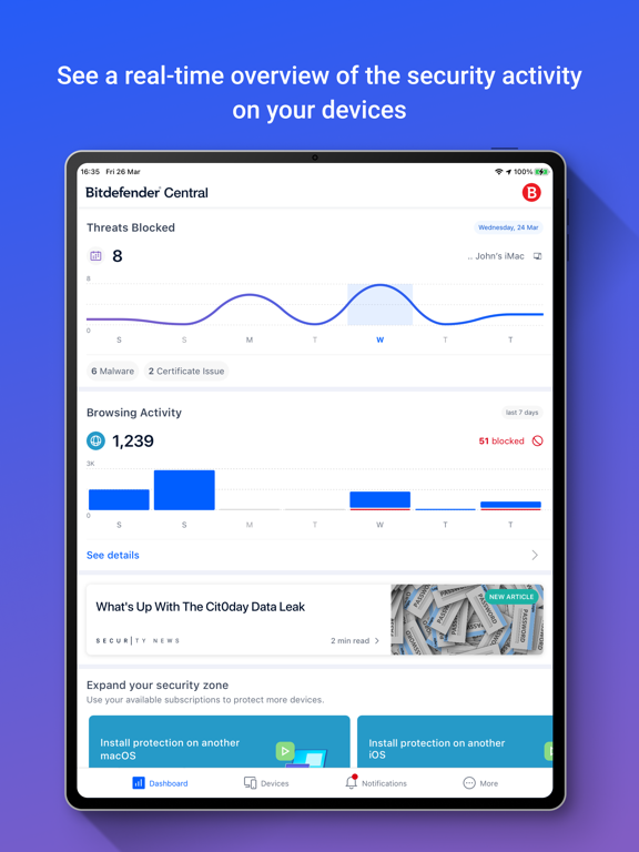 Bitdefender Central for iOS (iPhone/iPad/iPod touch) - Free Download at ...
