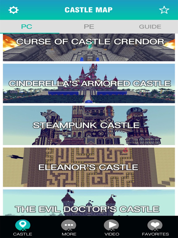 Castle Maps for Minecraft Pocket Edition(MCPE) for iOS (iPhone/iPad ...