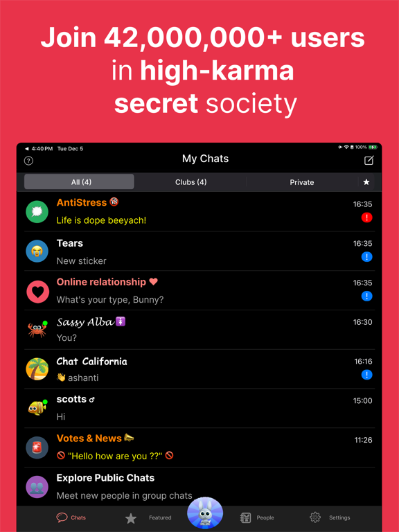 Anonymous Chat Rooms, Dating for iOS (iPhone/iPad/iPod touch) - Free ...