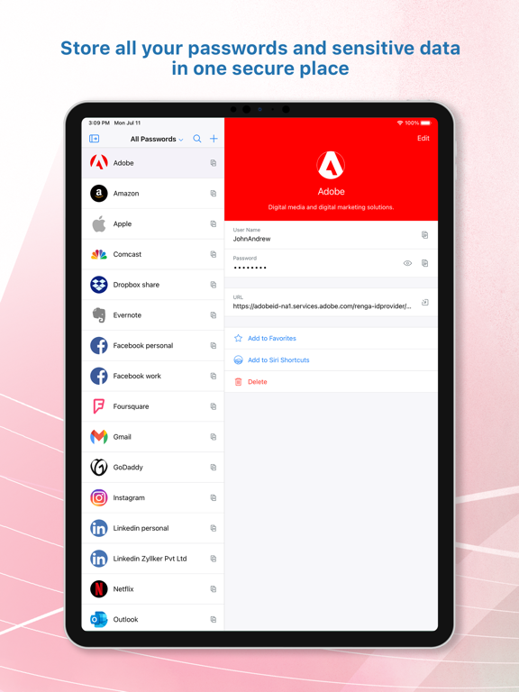 Zoho Vault - Password Manager for iOS (iPhone/iPad/Apple Watch/iPod ...