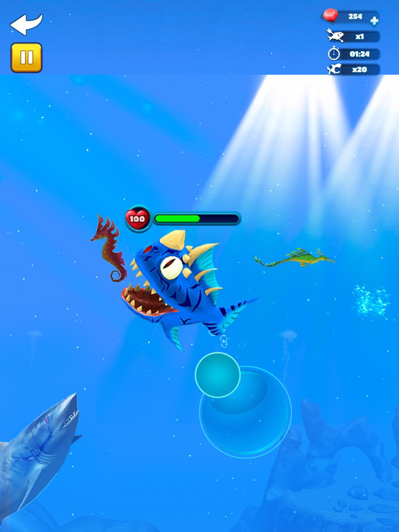 Fish merge and grow for iOS (iPhone/iPad/iPod touch) - Free Download at ...