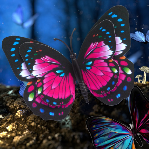 Wallpapers with butterflies for iOS (iPhone/iPad/iPod touch) - Free ...