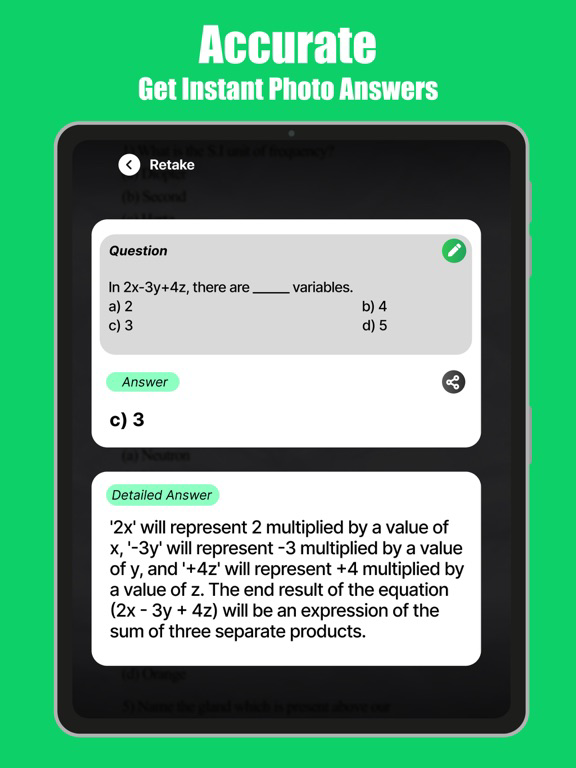 PhotoSolve: Answer Pic Solver for iOS (iPhone/iPad/iPod touch) - Free ...
