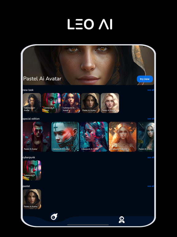 Leo AI - Avatar Generator pour iOS (iPhone/iPad/iPod touch) - Téléchargement gratuit sur AppPure