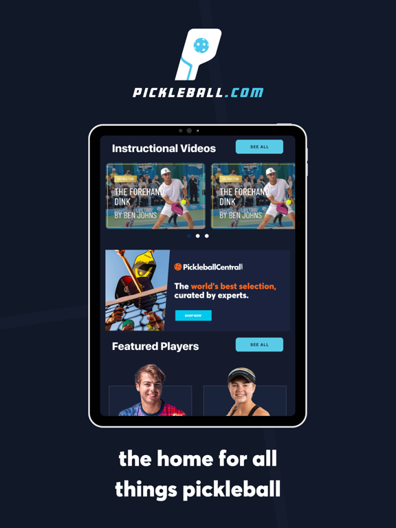 Pickleball.com para iOS (iPhone/iPad/iPod touch) - Baixar Grátis no AppPure