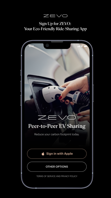 Zevo - EV Car Sharing for iOS (iPhone) - Free Download at AppPure