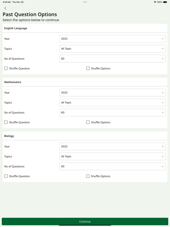JAMB CBT PRACTICE 2026 - LFX for iOS (iPhone/iPad/iPod touch) - Free ...