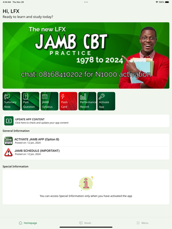 JAMB CBT PRACTICE 2026 - LFX for iOS (iPhone/iPad/iPod touch) - Free ...