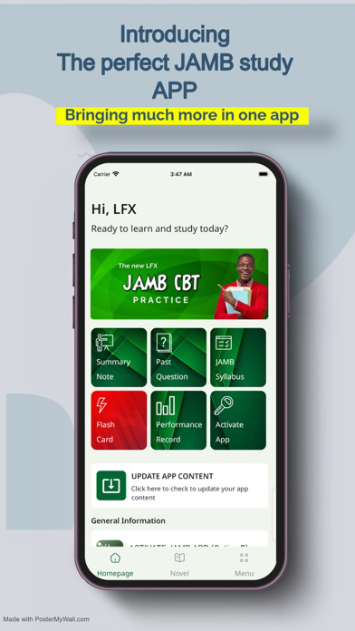 JAMB CBT PRACTICE 2026 - LFX for iOS (iPhone/iPad/iPod touch) - Free ...