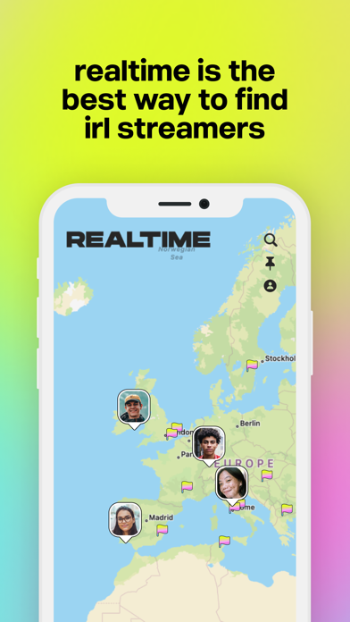 Realtime: IRL Streaming Map for iOS (iPhone/iPod touch) - Free Download ...
