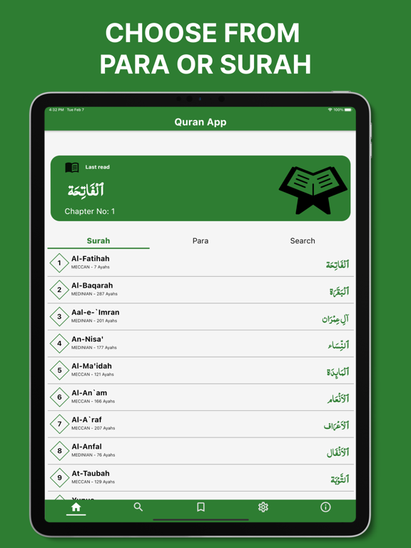 Ahmadiyya Quran Translations para iOS (iPhone/iPad/iPod touch) - Baixar Grátis no AppPure