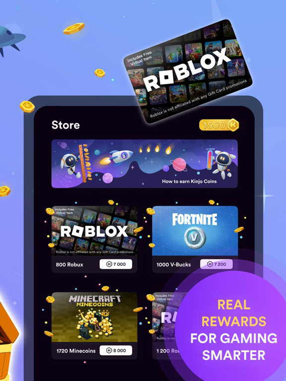 Kinjo: Play, Learn, Earn for iOS (iPhone/iPad) - Free Download at AppPure