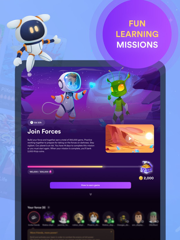 Kinjo: Play, Learn, Earn for iOS (iPhone/iPad) - Free Download at AppPure