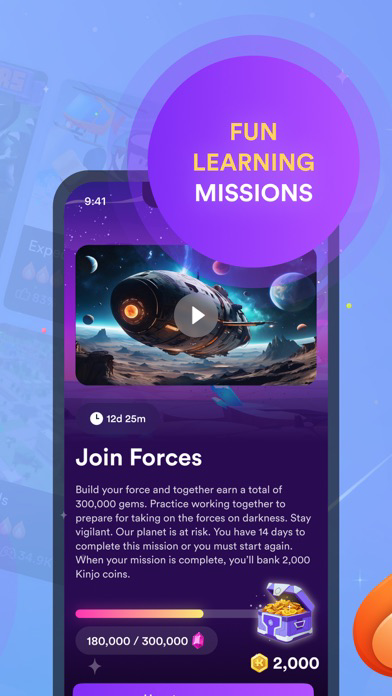 Kinjo: Play, Learn, Earn for iOS (iPhone/iPad) - Free Download at AppPure