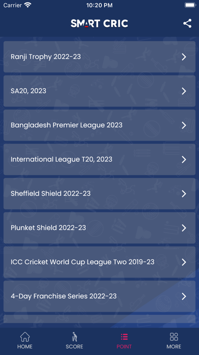 Smartcric - Live Cricket for iOS (iPhone/iPad/iPod touch) - Free ...