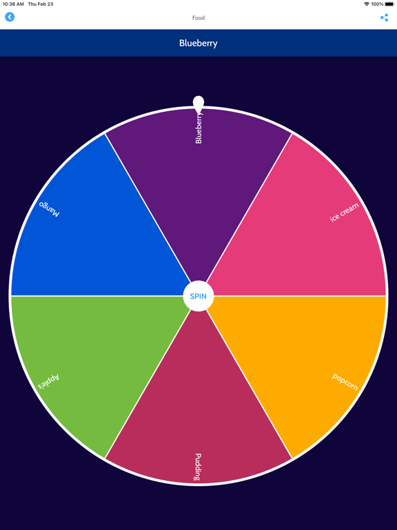 Picker Wheel - Wheel Of Names for iOS (iPhone/iPad/iPod touch) Latest ...