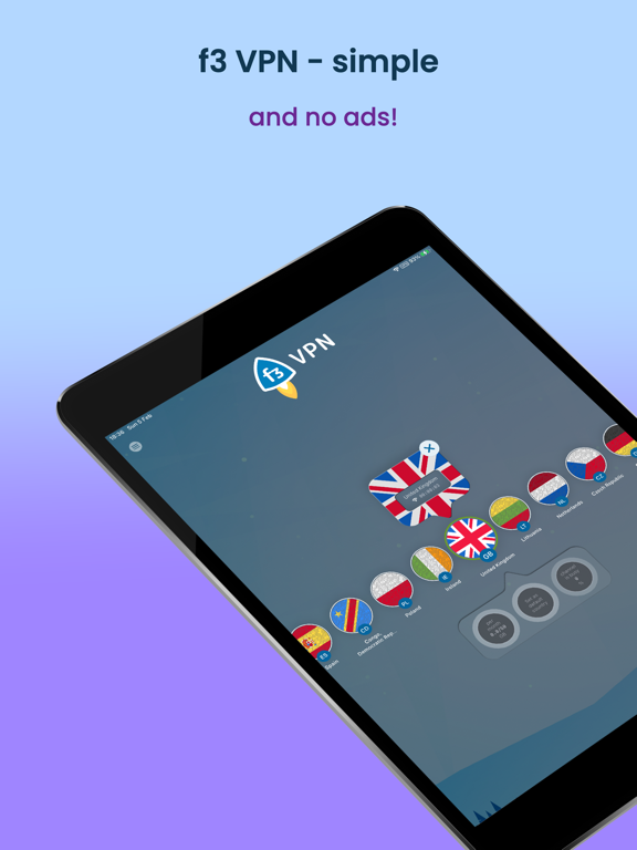 f3 vpn - simple VPN for iOS (iPhone/iPad) - Free Download at AppPure