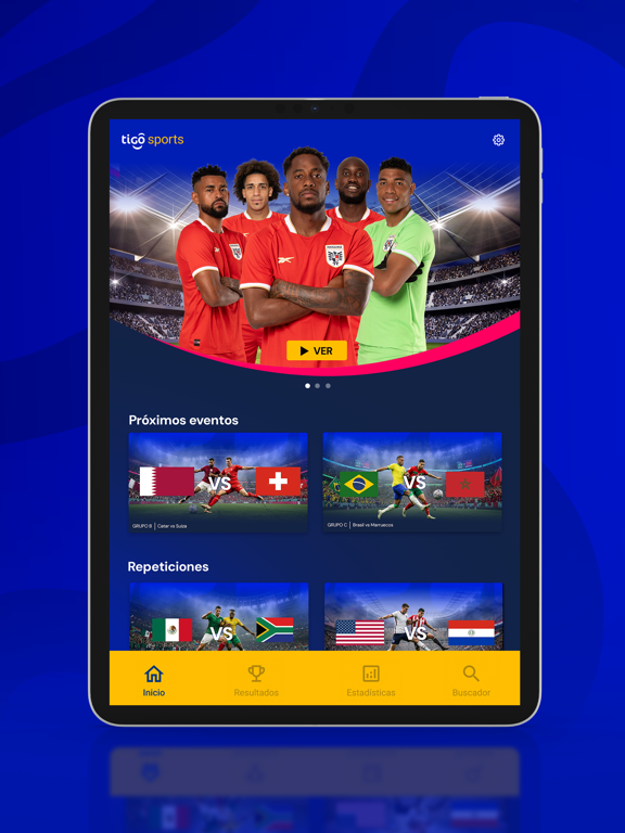 Tigo Sports Panamá for iOS (iPad) - Free Download at AppPure
