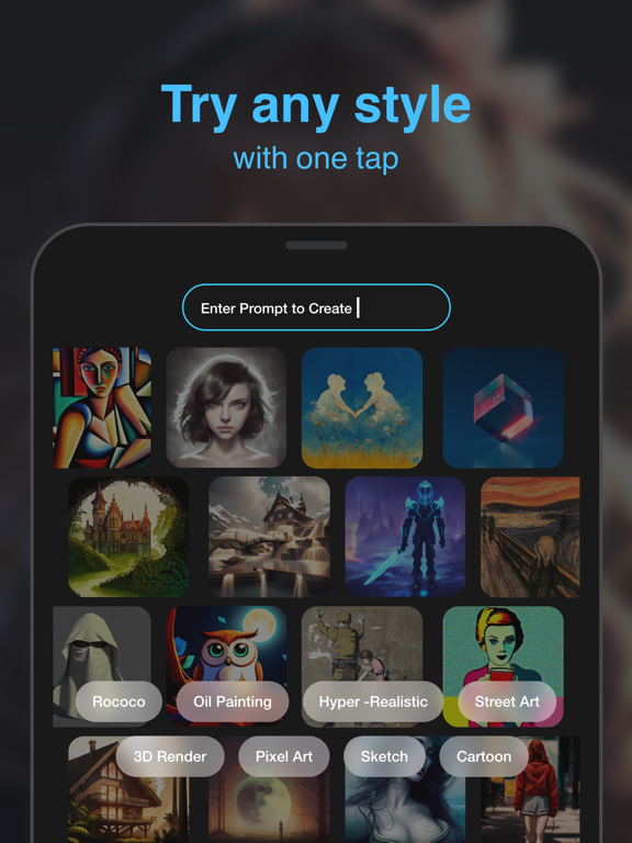 ArtGo - AI Art Generator for iOS (iPhone/iPad) - Free Download at AppPure