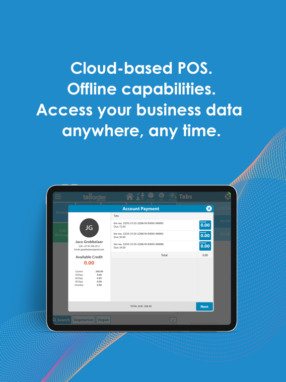 TallOrder Cloud Point of Sale for iOS (iPhone/iPad) - Free Download at ...