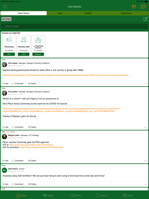 ValueDrugHUB Mobile for iOS (iPhone/iPad/Apple Watch/iPod touch) - Free ...