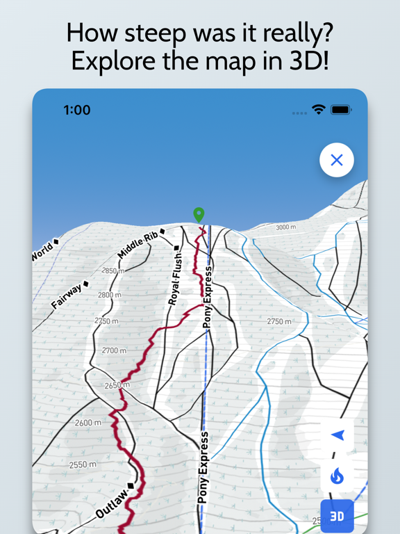 We Ski & Snowboard Tracker for iOS (iPad) - Free Download at AppPure
