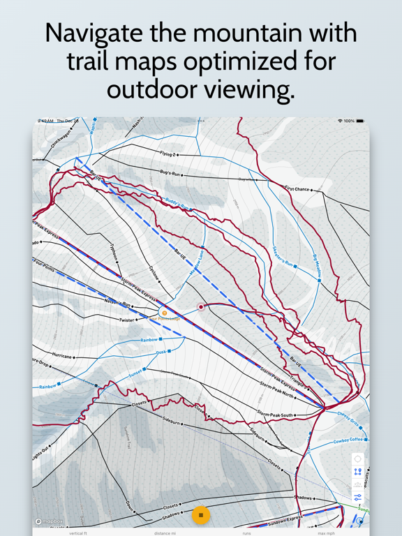 We Ski & Snowboard Tracker for iOS (iPad) - Free Download at AppPure