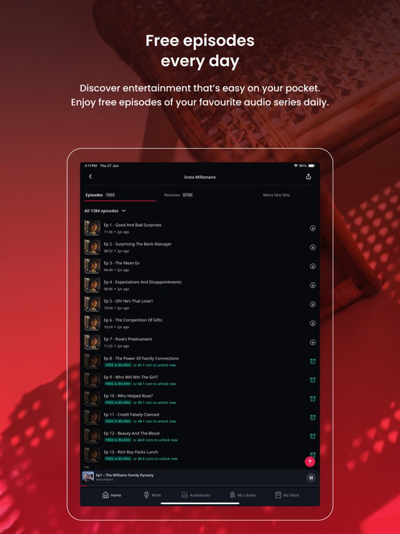 Pocket FM: Audio Series for iOS (iPhone/iPad) - Free Download at AppPure