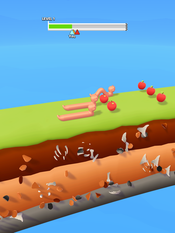 Worm Race 3D for iOS (iPhone/iPad/iPod touch) - Free Download at AppPure