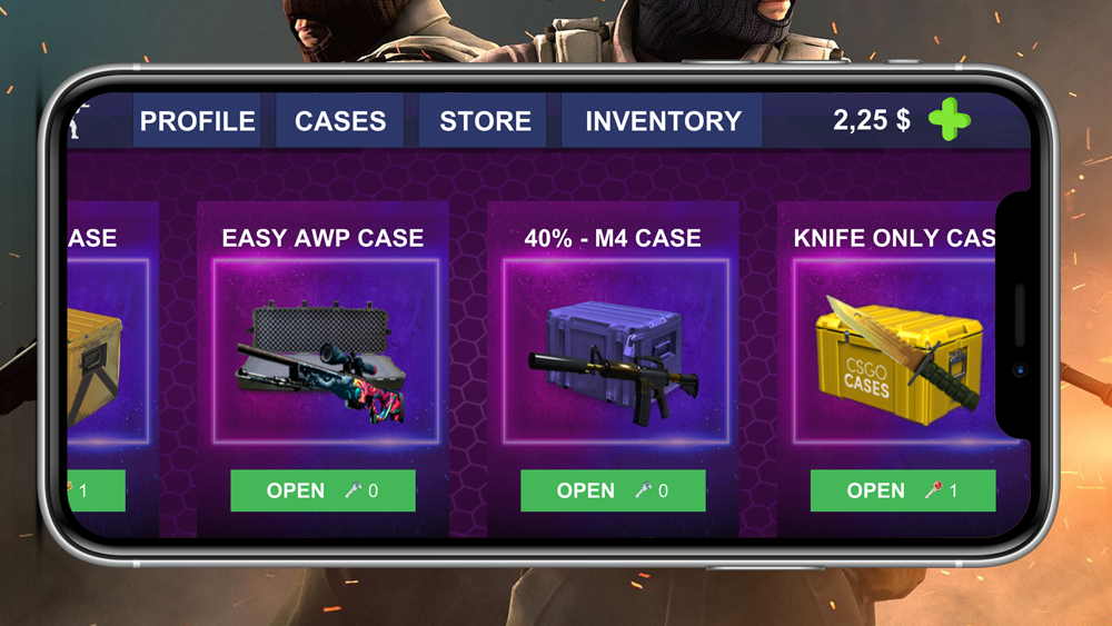 Case Opener Simulator PRO for iOS (iPhone/iPad) - Free Download at AppPure