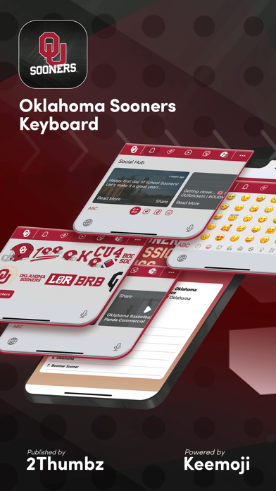 Oklahoma Sooners Keyboard لنظام iOS (iPhone/iPod touch) - قم بتنزيله ...