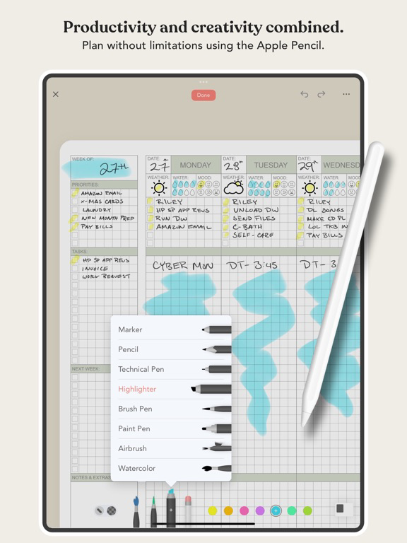 Planner & Journal - Zinnia for iOS (iPhone/iPad) - Free Download at AppPure