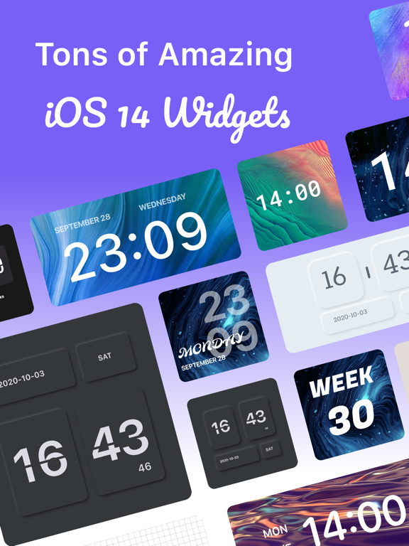 Cool Widgets - Color Widgets for iOS (iPhone/iPad/iPod touch) - Free ...