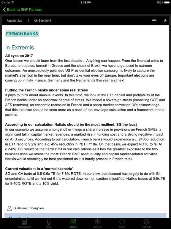 BNP Paribas Exane Cube for iOS (iPhone/iPad/iPod touch) - Free Download ...