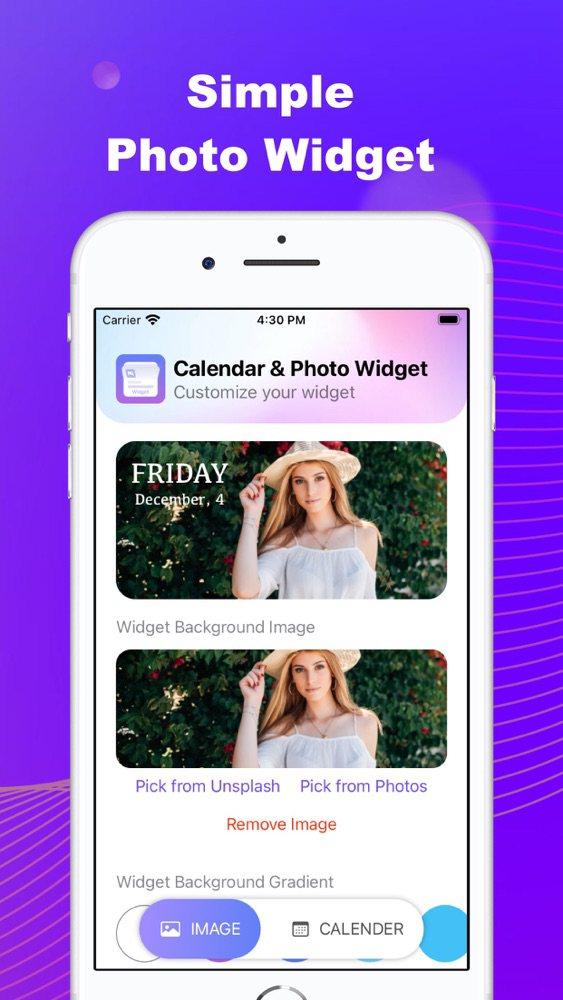 Photo Widget: Happy Everyday for iOS (iPhone) - Free Download at AppPure