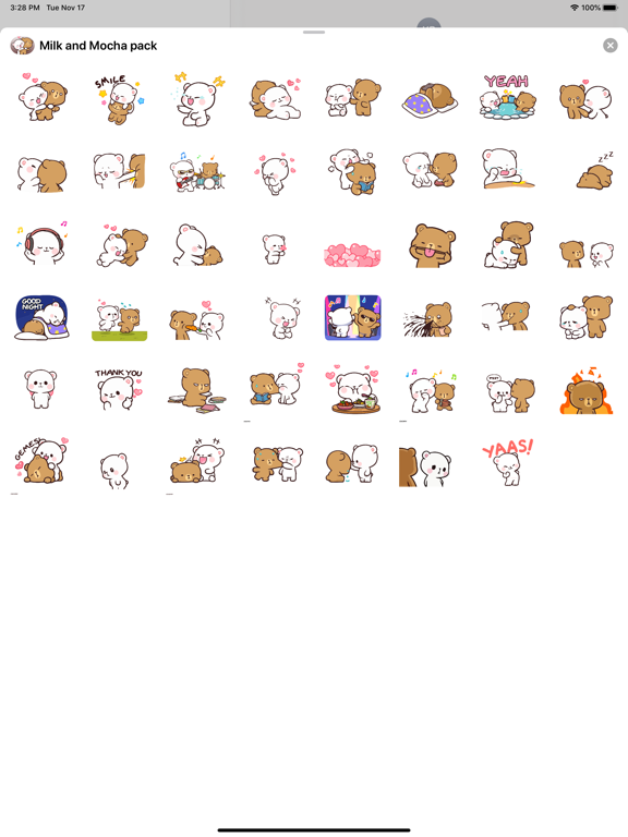 New Milk & Mocha Stickers 2021 for iOS (iPhone/iPad/iPod touch) Latest ...