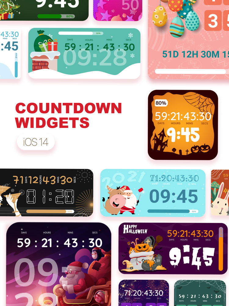 Countdown Widget - Timer Maker for iOS (iPhone/iPad) - Free Download at ...