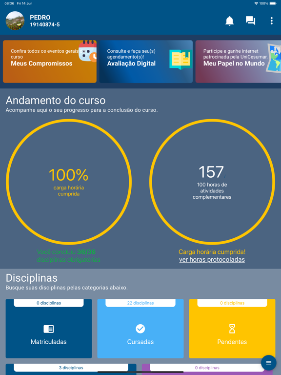 Unicesumar Studeo App para iOS (iPhone/iPad) - Baixar Grátis no AppPure