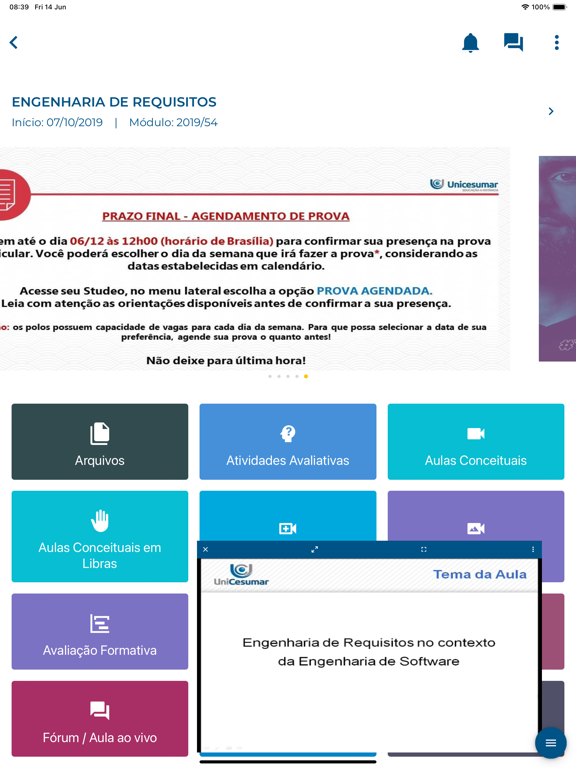 Unicesumar Studeo App para iOS (iPhone/iPad) - Baixar Grátis no AppPure