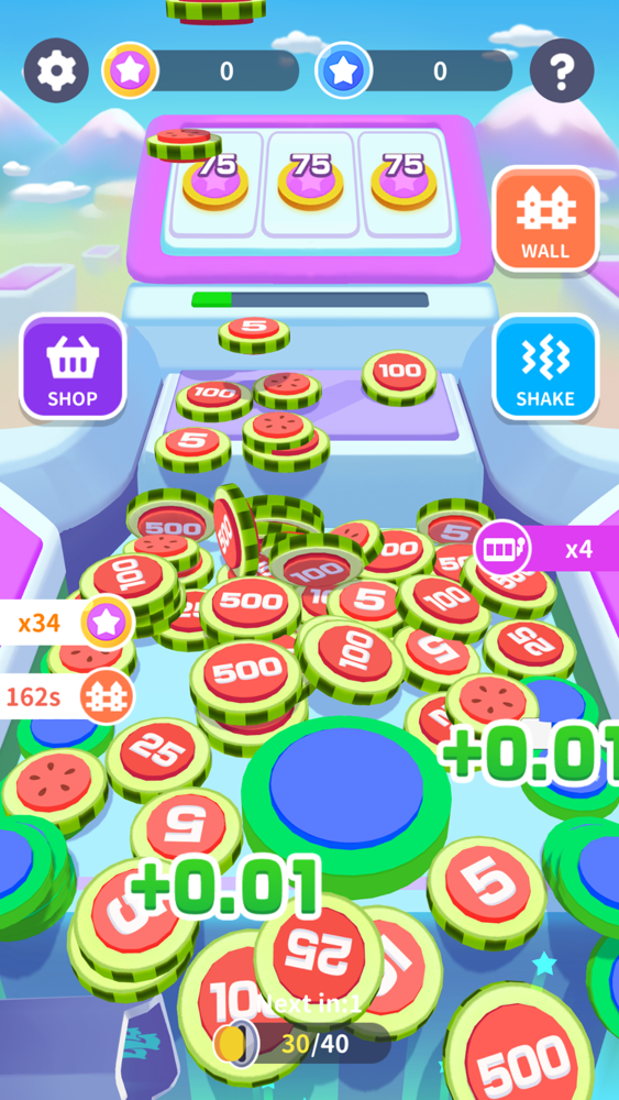 Coin Pusher Arcade Game para iOS (iPhone) - Baixar Grátis no AppPure