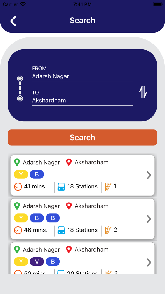 DMRC Delhi Metro Map and Route for iOS (iPhone) - Free Download at AppPure