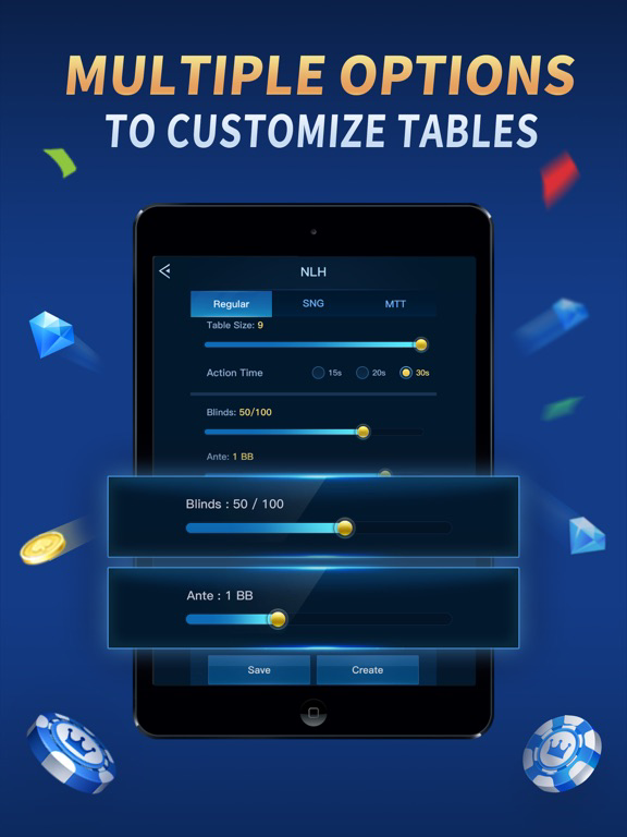 X-Poker - Holdem,Omaha,OFC for iOS (iPhone/iPad) - Free Download at AppPure