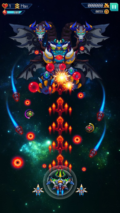 Galaxiga - Classic 80s Arcade for iOS (iPhone/iPad/iPod touch) - Free ...