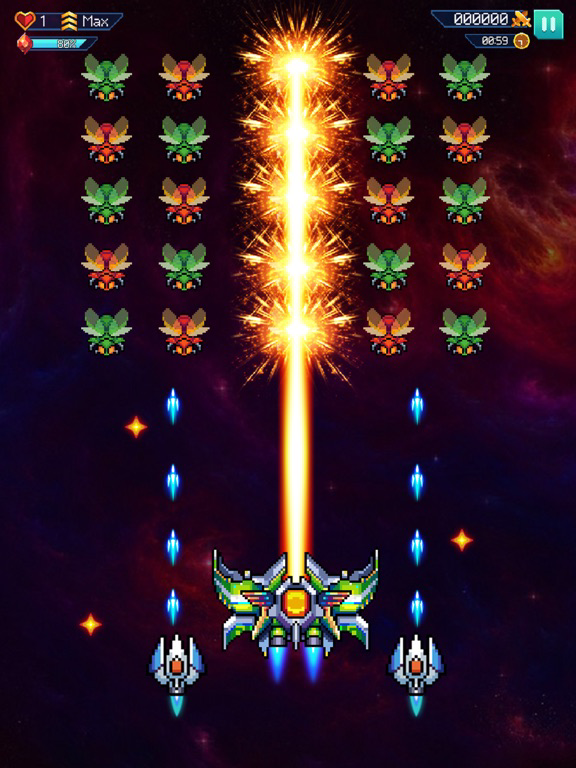 Galaxiga - Classic 80s Arcade for iOS (iPhone/iPad/iPod touch) - Free ...