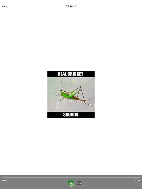 Cricket Sounds for Sleep für iOS (iPhone/iPad/iPod touch), Neueste ...