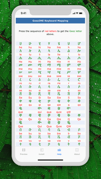 GeezIME - Geez Keyboard for iOS (iPhone/iPad/iPod touch) Latest Version ...