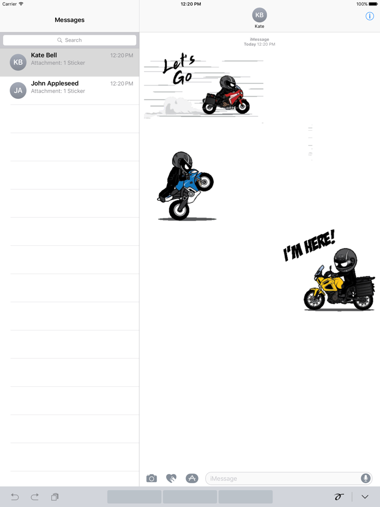 Animated Motorcycle Rider for iOS (iPhone/iPad) Latest Version at $0.99 ...