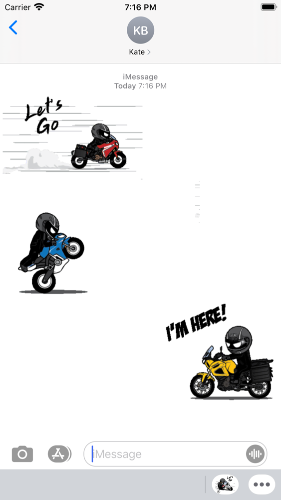 Animated Motorcycle Rider for iOS (iPhone/iPad) Latest Version at $0.99 ...